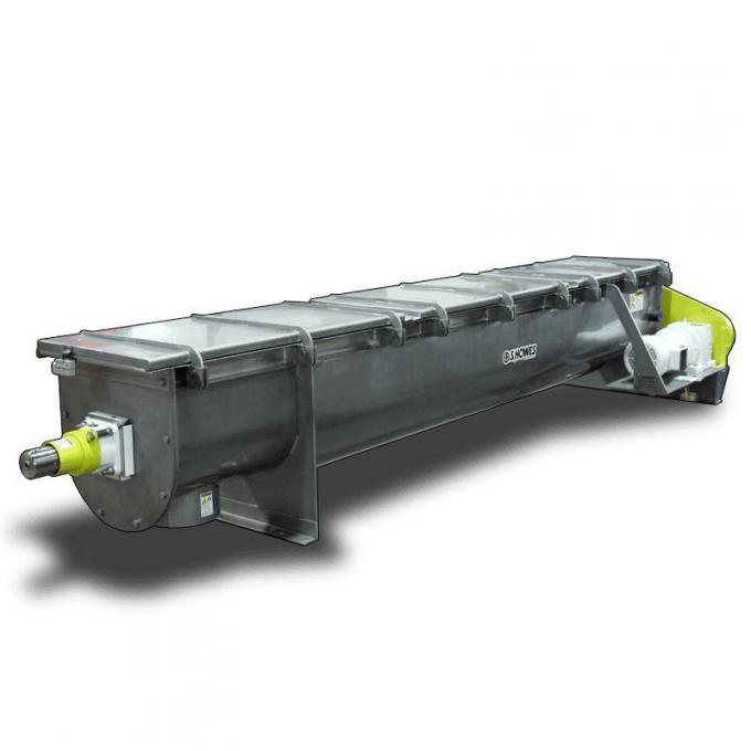 Interlayer Cooled Screw Auger Conveyo Power Saving Food Auger Conveyor