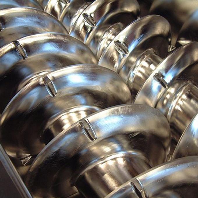 High Speed Heating Screw Conveyor Customizable Electrically Heated ...