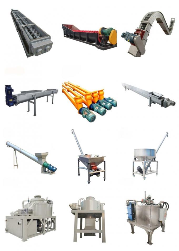Customizable Hopper Screw Conveyor Heat Resistant Screw Feeder Hopper