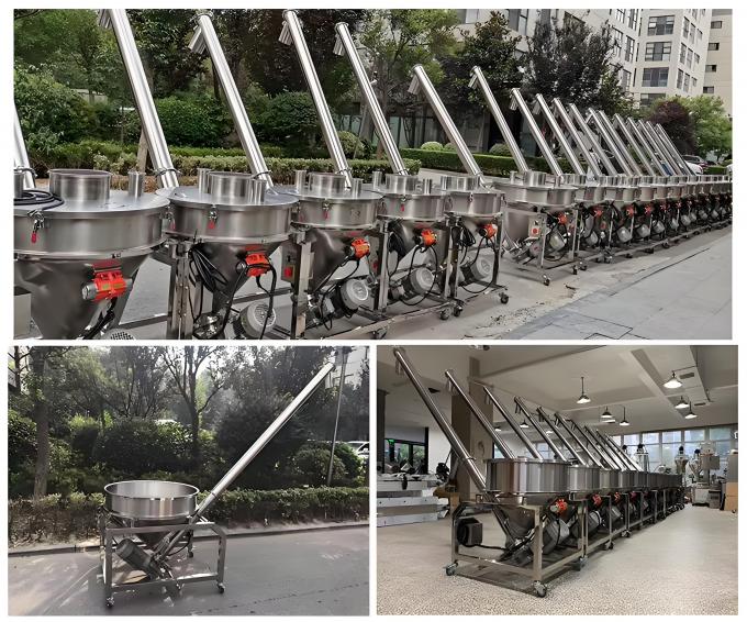 Industrial-Grade Hopper Tube Stainless Steel U-Shape Screw Feeder Conveyor