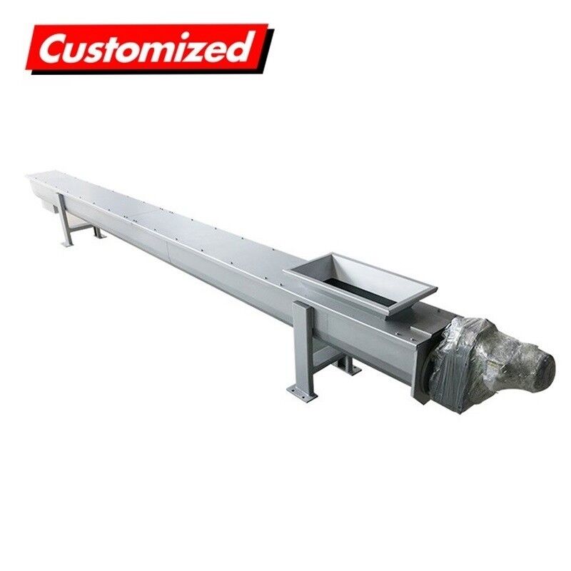 Custom Carbon Steel Heat Resistant Screw Conveyor