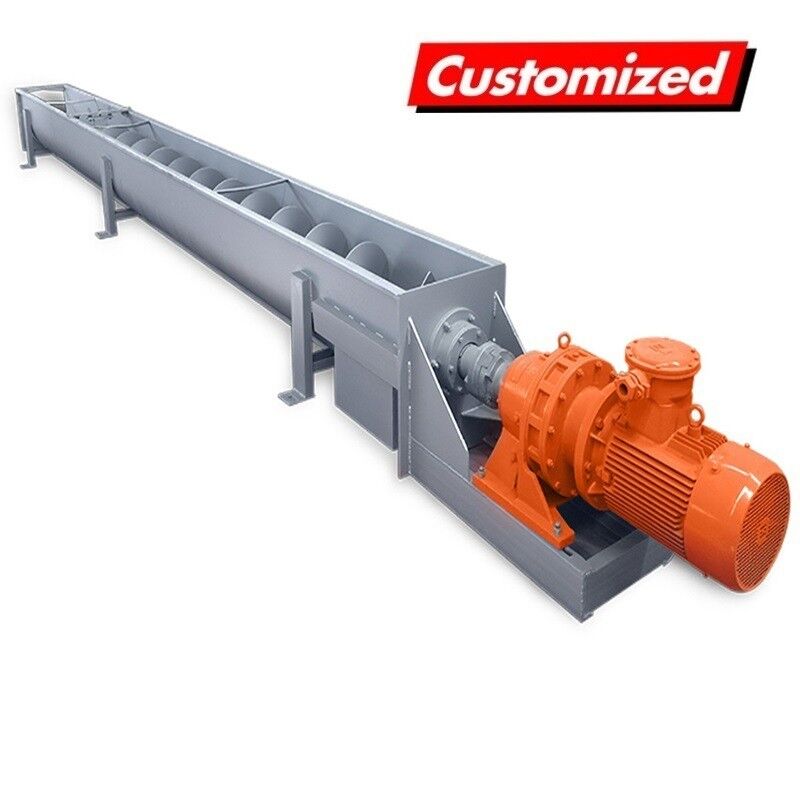 Food Beverage OEM Custom Screw Auger Conveyor Linear Vibrating Powder ...