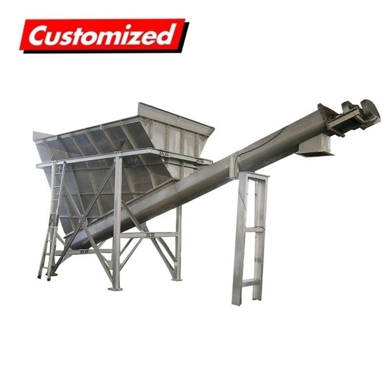 Customized Package Flexible Auger Stainless Steel Screw Conveyor for ...