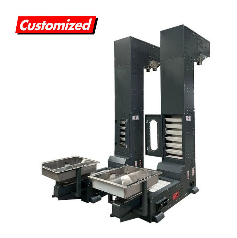 Heat Resistant Auto Z Type Bucket Conveyor for Customized Sugar Grain ...