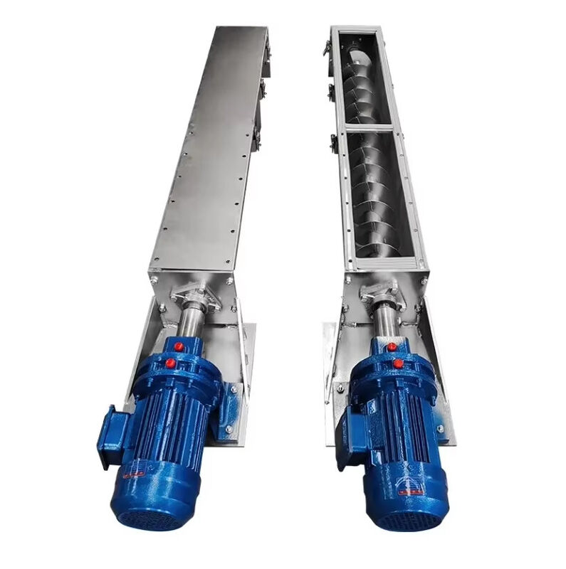 Stainless Steel Heat Resistant Screw Conveyor