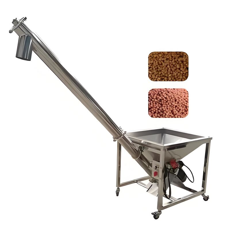 Heat Resistant Stainless Steel Inclined Screw Feeder