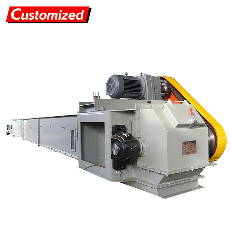 Durable Adjustable Speed Chain Scraper Conveyor Machine for Simple ...