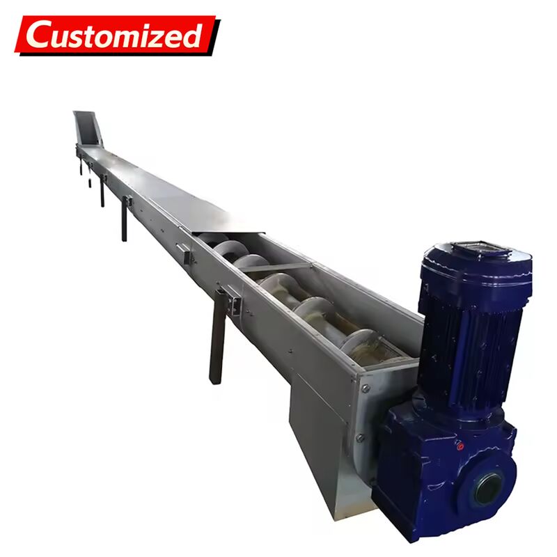 Hollow Flight Heating Screw Conveyor for Thermal Processing