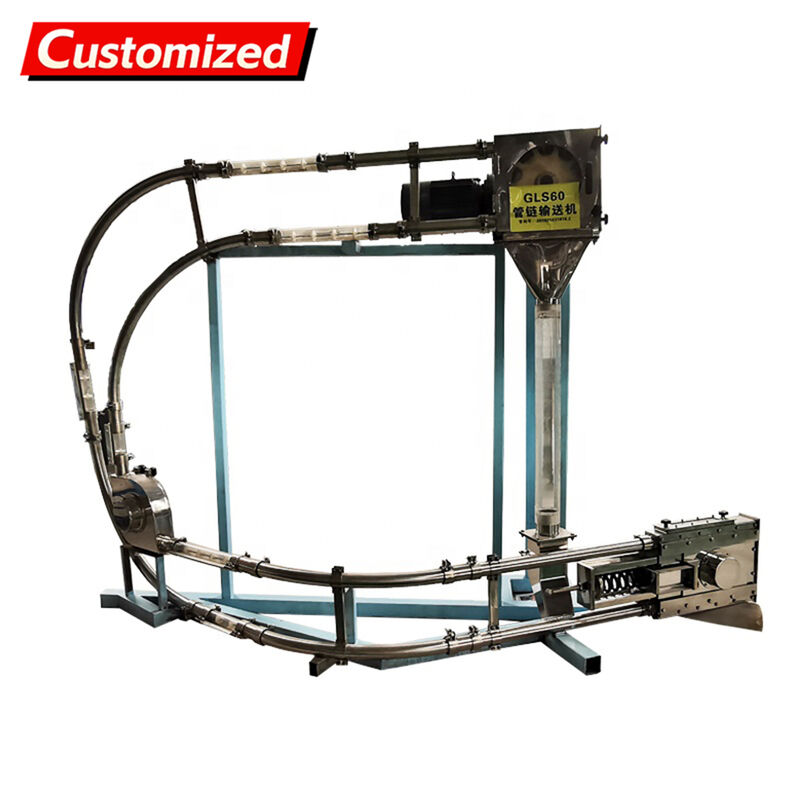 Stainless Steel Tube Chain Conveyor for Grain & Mining Transport