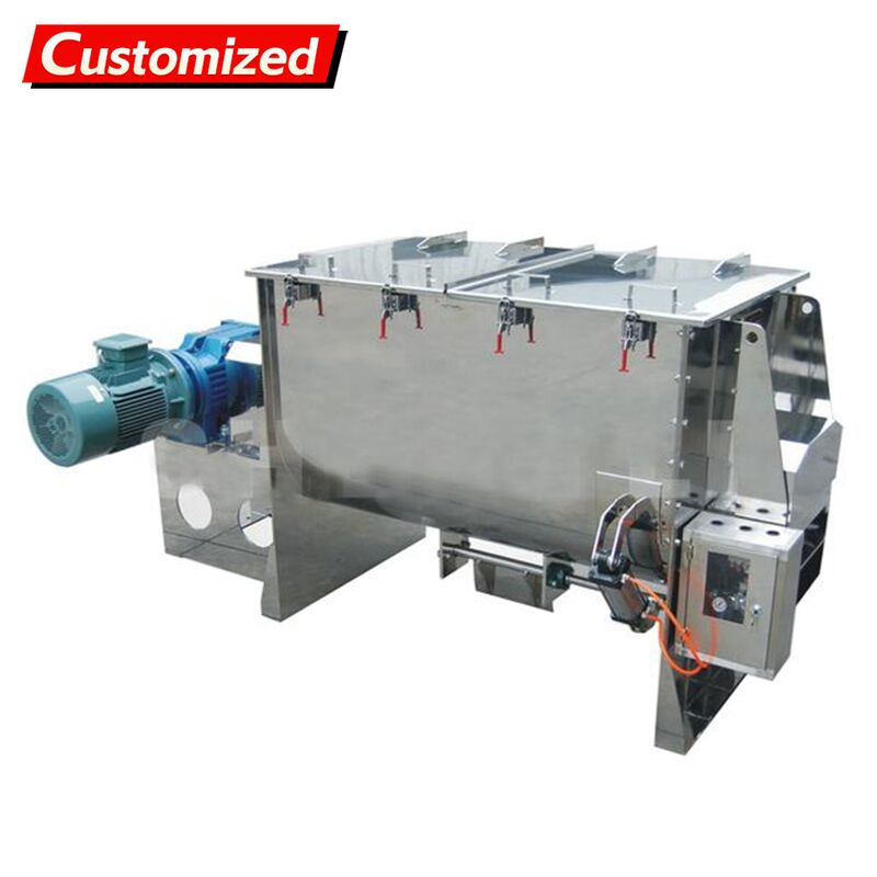 Custom Stainless Steel Ribbon Mixer for Powders & Pastes