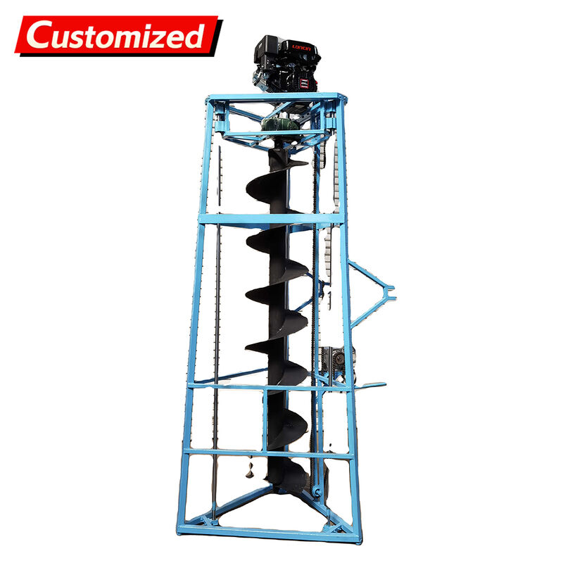 Gas-Powered Tripod Tree Planting Drilling Machine for Farms