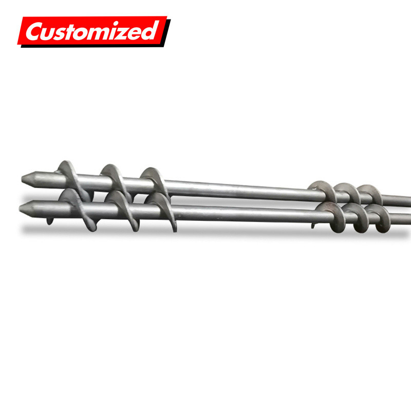 Stainless Steel Screw Auger and Customized for OEM Hollow Threaded Rod ...