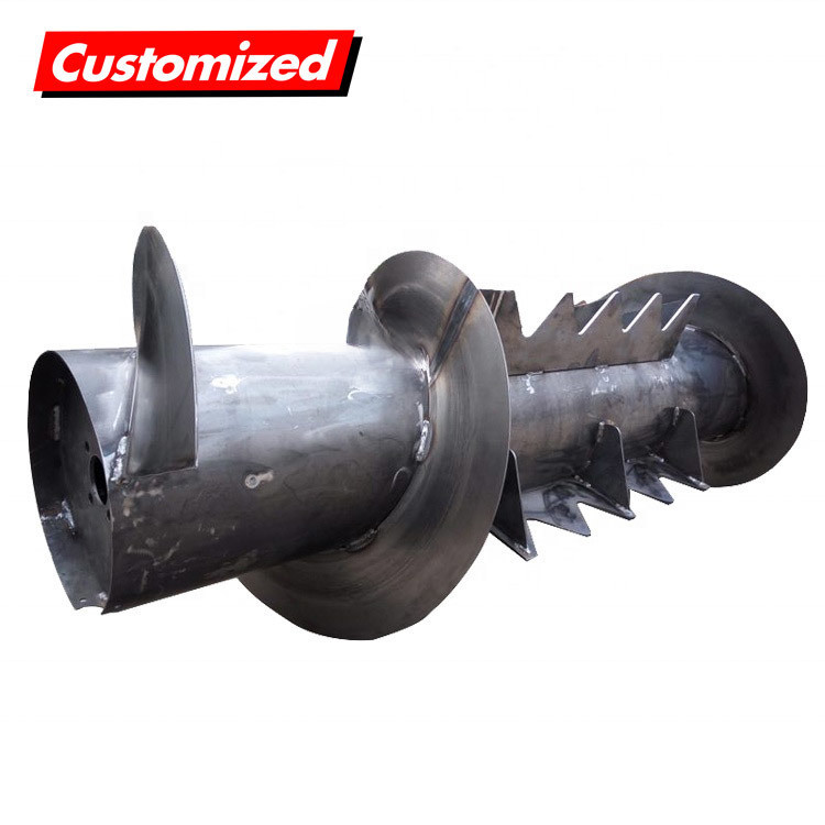 High Precision Combine Harvester Auger Customized For Agriculture Machine