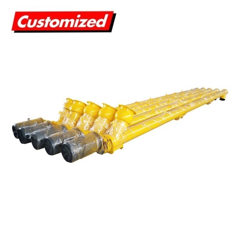 Powerful Automatic Operation Cement Silo Screw Conveyor For Building