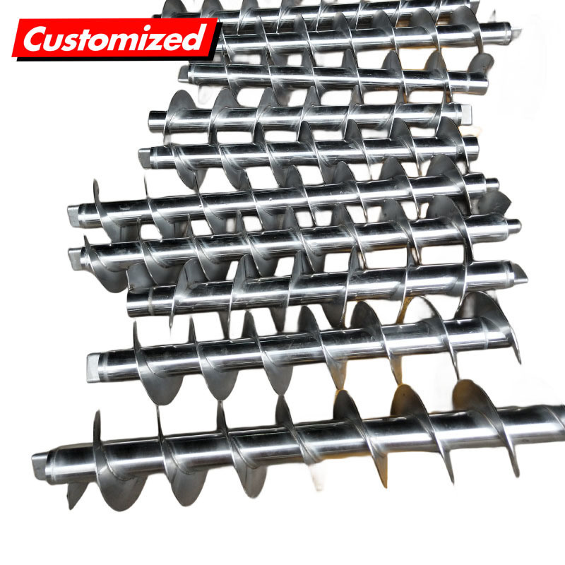Customizable High Precision Stainless Steel Auger Screw
