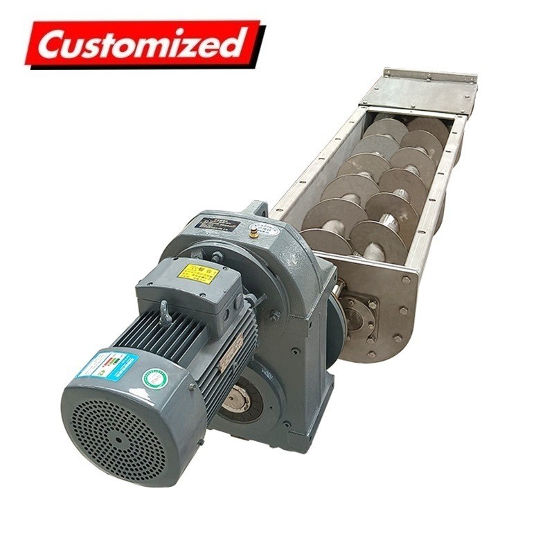 Heat Resistant Thermal Screw Conveyor Customized Double U Shape with ...