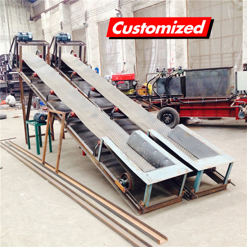 Heat Resistant Belt Conveyor System for Chemical Industry and Grain ...