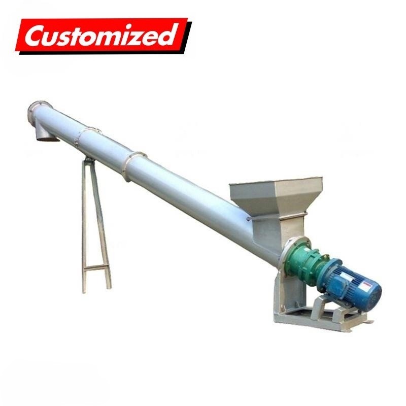Tube Flexible Spiral Screw Conveyor Feeder Easy To Operate Screw ...