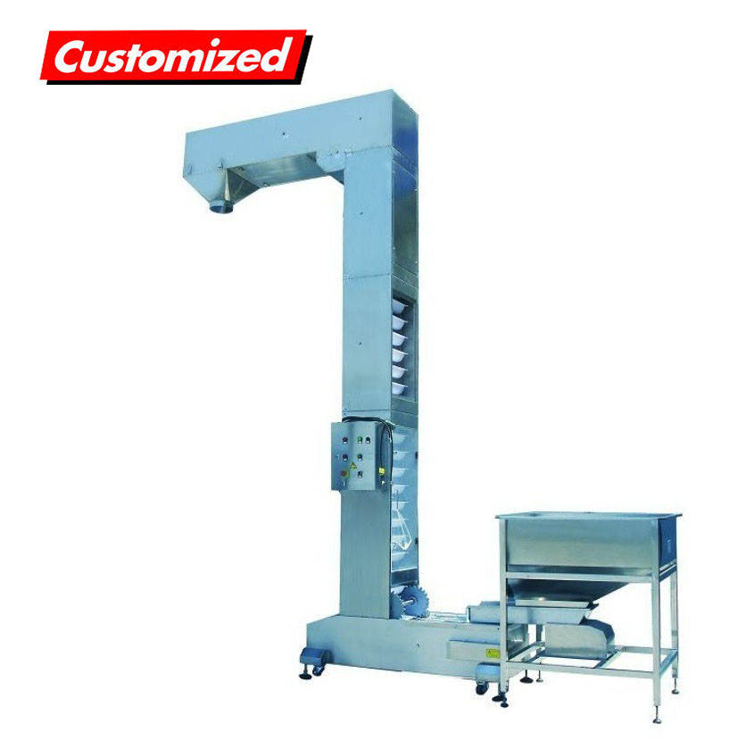 Elevator Kaizhi-100 Jujube Nut Lifting Scraper Conveyor with Customized ...