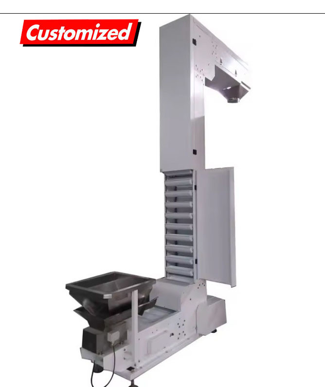 Custom Design Stainless Steel Bucket Elevator For Waste Paper Scraper ...