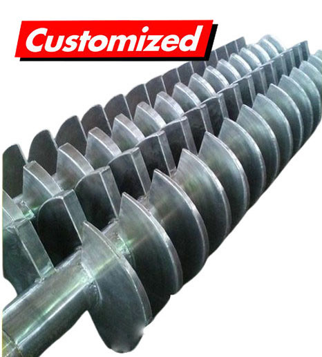 Customized High Speed Insulated Thermal Screw Conveyors Chemical ...