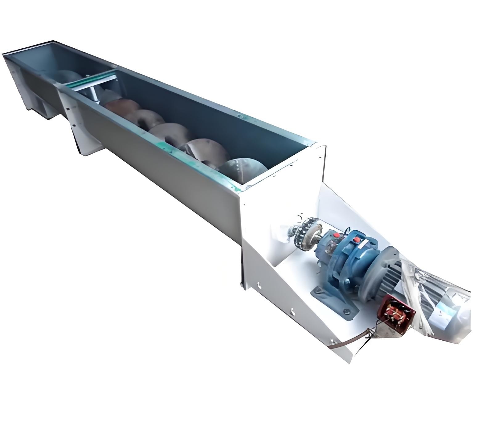 U-shaped Flexible Screw Conveyor For Cement Coal Grain Fertilizer Ash ...