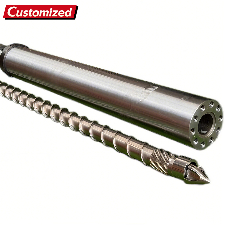 Customized high Quality Single Screw and Barrel /injection Barrel Screw ...