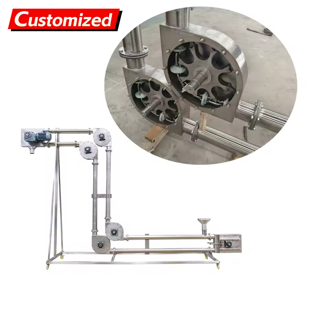 Stainless Steel Tube Chain Conveyor for Bulk Material Handling